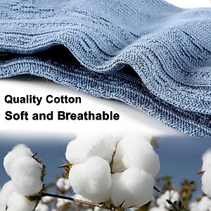 Mcool Mary Womens Crew Socks, Casual Knit Cotton Comfy Breathable Cool Ankle Dress Socks for Girls 6Pack