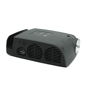 AAXA S1 Mini Projector Compatible for Nintendo Switch, 3 Hour Battery, USB-C Video Input, 720p HD Native Resolution, 400 Lumens, Gaming, DLP (Renewed)
