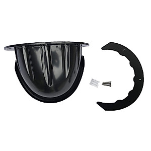 Universal Sunshade Rainshade Camera Cover Shield for Outdoor Nest/Nest IQ Camera - Black