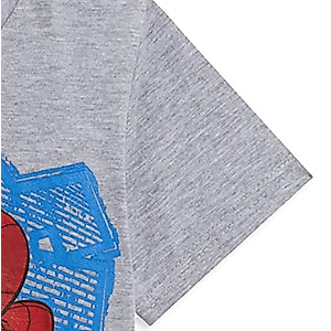 Marvel Avengers Spiderman Toddler Boys T-Shirt and French Terry Shorts Set 5T