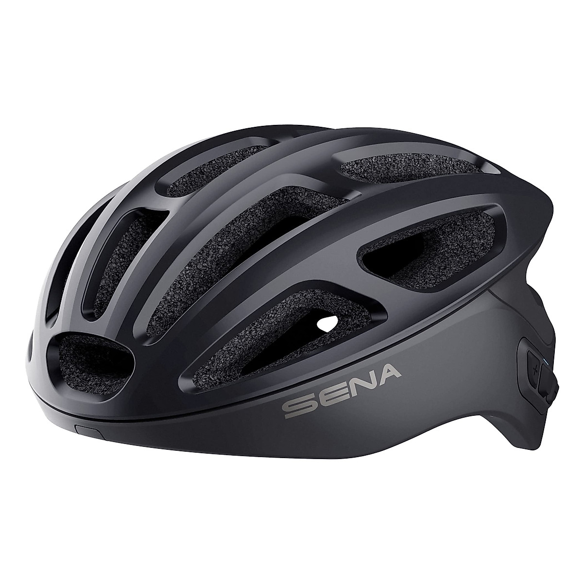 Sena R1 Smart Cycling Helmets (Matte Black and Electric Tangerine)