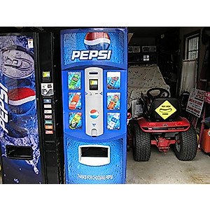 DIXIE NARCO 500E HVV, 276E HVV & 501E SODA VENDING MACHINE GATOR "BOTTLE" VEND LABEL SET