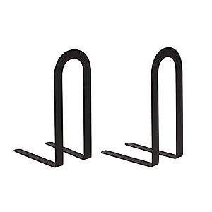 Spectrum Diversified Elements Bookends, Small, Black