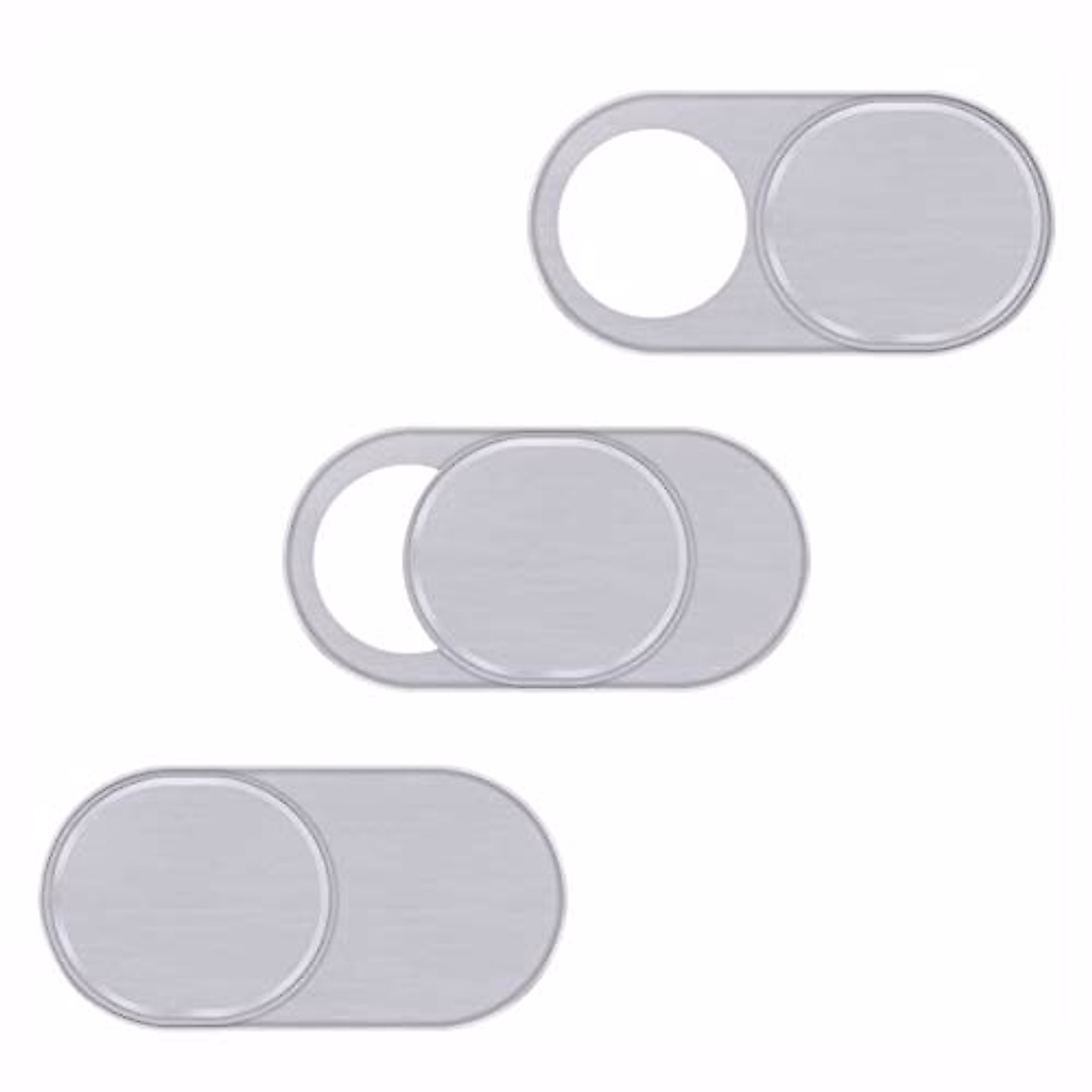 Privacy Camera Cover Security Compatible with ZTE Axon 10s, 10, 9 Pro Phone - Blocker Webcam Closure White