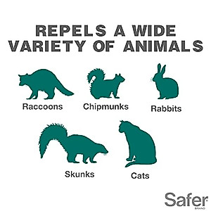 Safer Brand 5935 Critter Ridder Animal Repellent Ready-to-Use Spray-32 oz RTU