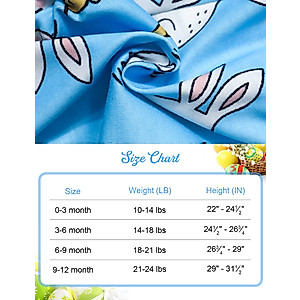 AGAPENG Baby Boy Easter Outfit Easter Outfit Baby Boy My First Easter Baby Boy Outfit Baby Boy Easter Outfit 0-3 Month Infant Short Sleeve Romper Bunny Suspender Pants Rabbit Ears Hat Blue