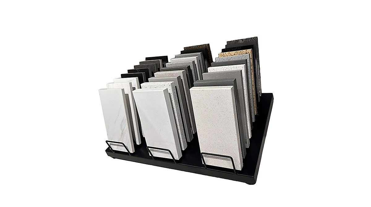 Buy Heavy-Duty Floor Tile Sample Storage Rack - Large Display Stand