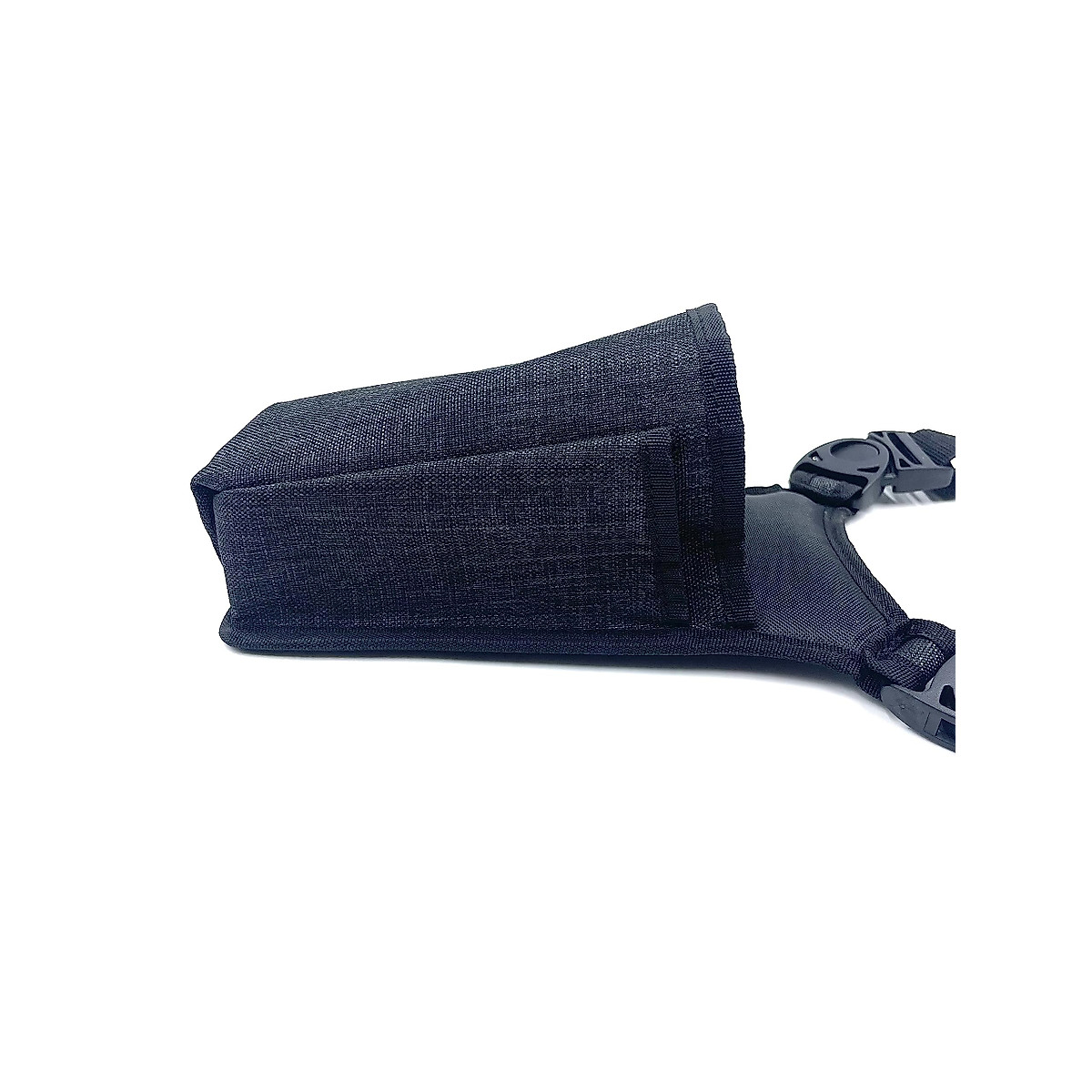 Square Payment Pouch with Sling/Waistbelt and Rugged Metal Belt Clip