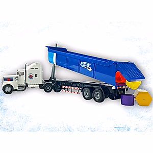 Big Daddy Big Rig Heavy Duty Construction Crane Truck - Build and Hoist Series