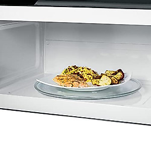 GE JVM3160RFSS 1.6 Cu. Ft. Over-the-Range Microwave Oven Stainless Steel Bundle with 2 YR CPS Enhanced Protection Pack