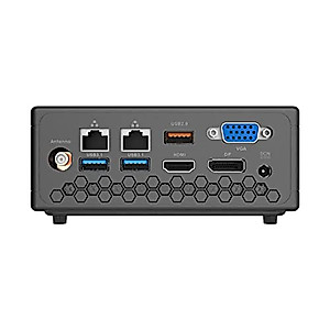 ZOTAC ZBOX CI331 Nano Fanless Silent Mini PC Intel N5100, Intel UHD Graphics, HDMI, VGA, DisplayPort, No Memory/Storage/OS Barebones System, ZBOX-CI331NANO-U, Intel N5100 Quad Core