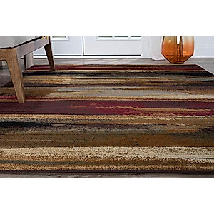 Universal Rugs Dakota Modern Contemporary Large 8x10 Area Rug for Living Room, Dining, Bedroom, Entryway, Kitchen, Hallway, Alfombras para Salas Modernas Grandes, 7 ft 10 in x 10 ft 3 in, Multi-color