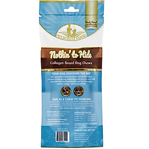 Fieldcrest Farms Nothing to Hide Natural Rawhide Alternative 5'' Rolls for Dogs - 3 Pack (6 Chews) Premium Grade Easily Digestible Chews (Beef)