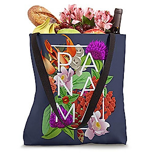 Flowers of Panama Word Art - Panamanian Pride Tote Bag