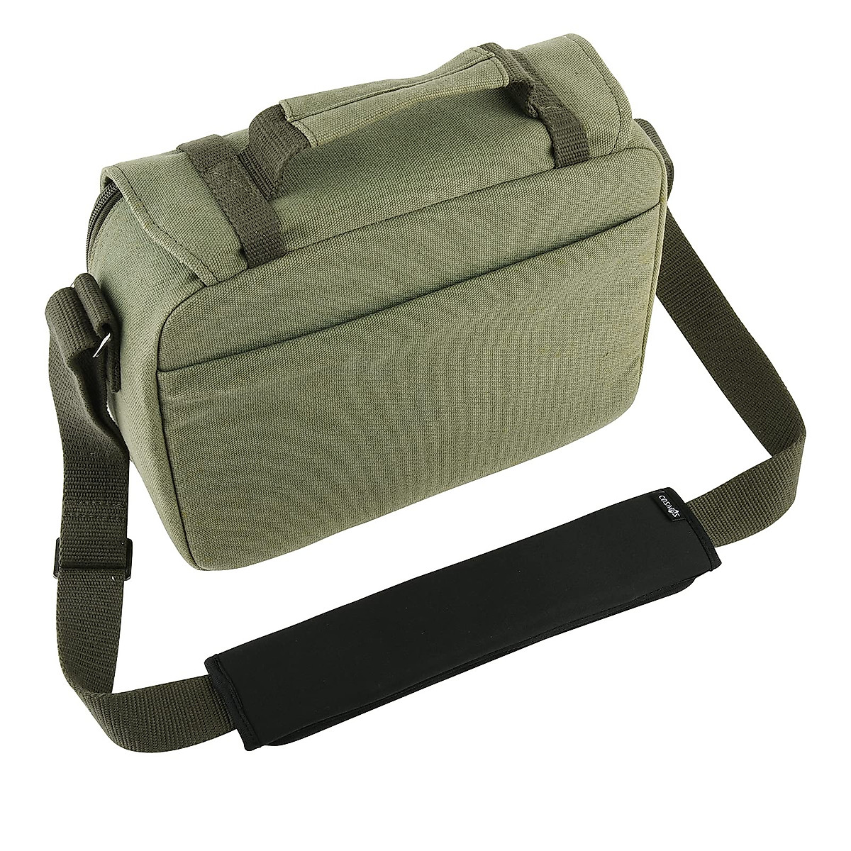 Cosmos 2 Pcs Neoprene Comfort Shoulder Strap Pads for Laptop Bag, Messenger Bag, Sport Bag, Travel Bag, Black Color, 12 Inches