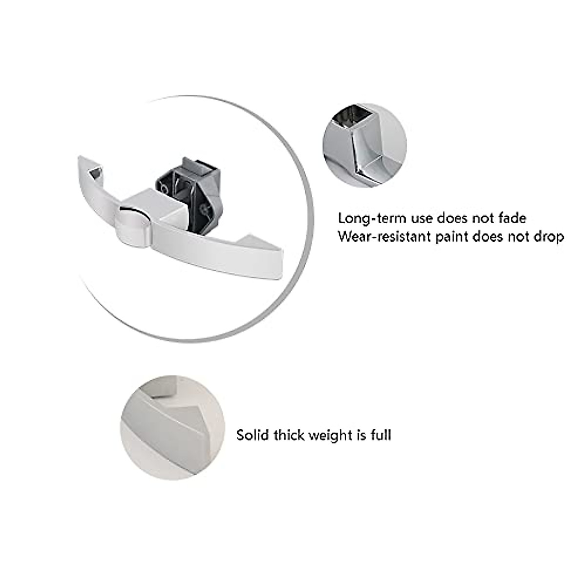 Button Latch Lock,Cupboard Cam Lock, 4 PCS,Push Lock Latch Door,Pop Up Knob Button Catch Lock,Door Lock Catch Zinc Alloy Pop Up Cupboard Door Knob Latch Fit 14mm-16mm Thickness Cabinet Boat Horsebox C