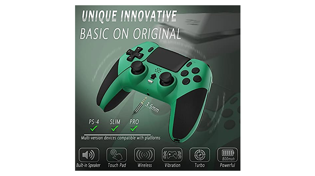 TERIOS Wireless PS4 Pro Controller – Precision, Turbo & Long Play