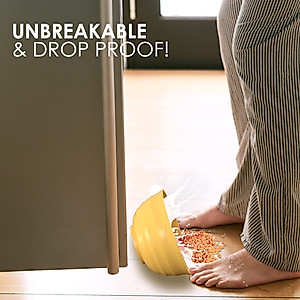 DINETHICS 60-OZ 6 Big Bowl Set - Unbreakable Microwave Safe Bowls - Large Salad Bowls Large Serving Bowls For Kitchen - Large Cereal Bowls - Wheat Straw Bowls - Big Breakfast Bowl for Ramen,Soup,Snack