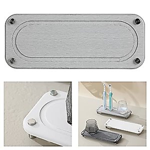 NiuYichee Sink Caddy Instant Dry Kitchen Sink Organizer Sponge Holder, Water Absorbent Diatomite Coasters, Water Absorbing Stone Used For Hand Soaps & Brushes & Toiletries In the Modern Home