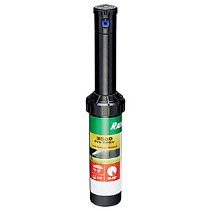 Rain Bird CP3504PC Pro Rotor with Rain Curtain Nozzle Set, 40° - 360° Pattern, 15' - 35' Spray Distance