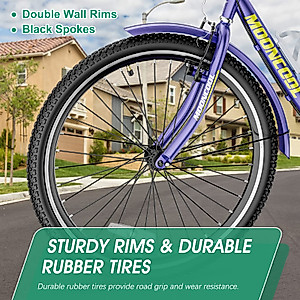 LILYPELLE Adult Tricycle 7 Speed, 3 Wheel Bike Adult, 20/24/26 inch Wheels Cruiser Bikes with Cargo Basket for Seniors, Women, Men