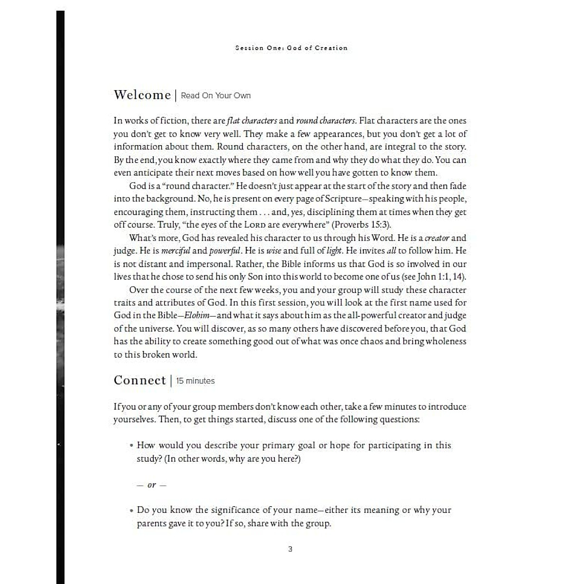 The God of His Word Bible Study Guide plus Streaming Video (God of The Way)