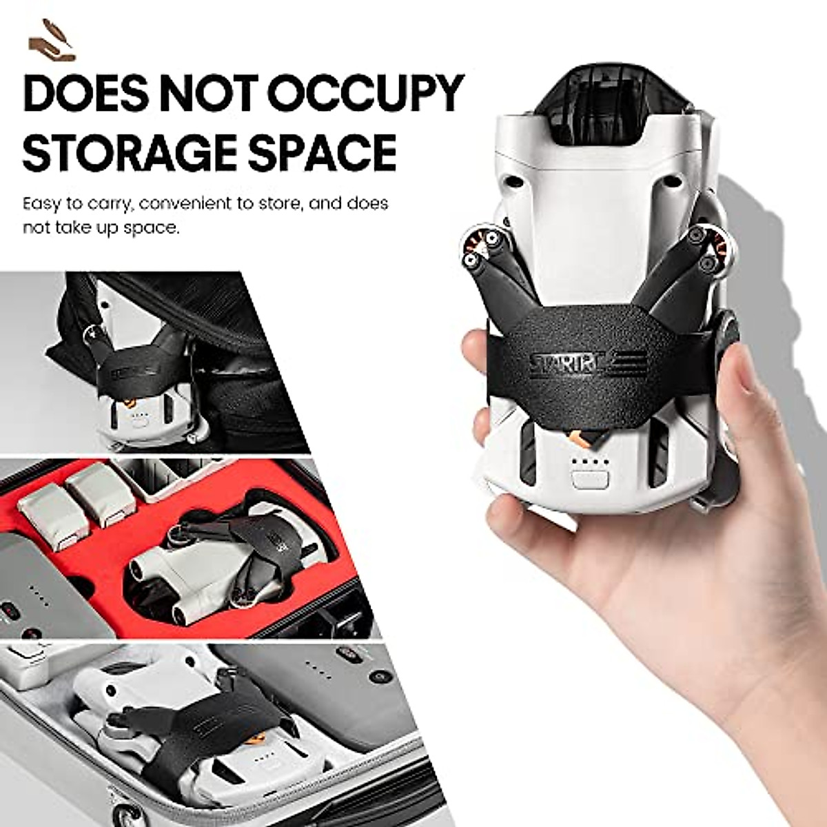 STARTRC Mini 3 Pro Propeller Holder Strap for DJI Mini 3/Mini 3 Pro Drone Accessories