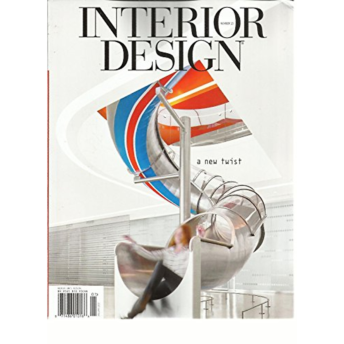 INTERIOR DESIGN MAGAZINE, A NEW TWIST JANUARY 2017 NUMBER, 13