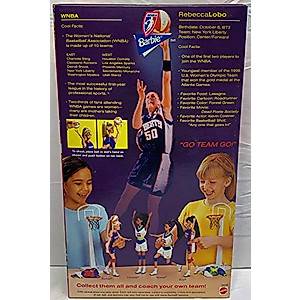 WNBA Basketball Blonde Barbie Doll by Mattel