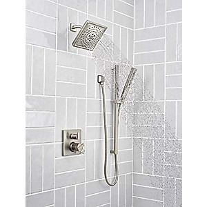 Delta Faucet Modern 6-Setting Integrated Shower Diverter Trim Kit for Delta Shower Systems, Stainless T27967-SS (Valve Not Included)