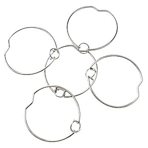 20pcs Lamp Retaining Spring Clip Ring Compatible with 50mm MR16 GU10 Spot Light Downlight