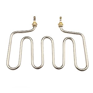Food Grade SS304 4U Type Tubular Heater Element for Rice Steaming Cart Heater U-Shape Heating Element 4U Liquid Heating Pipe