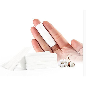 1200Pcs Makeup Facial Soft Cotton Pads Soft Cotton Wipes for Applying Lotion Removing Face Makeup Eye Makeup and Nail Polish