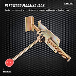 Professional Flooring Jack for Laminate Flooring Installation Hard Wood Straight Tile Contractor Hand Tool
