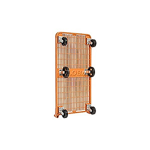 Global Industrial Depot Platform Truck, 6 Wheel, Steel Grating Deck, 60 x 30, 3200 Lb. Capacity