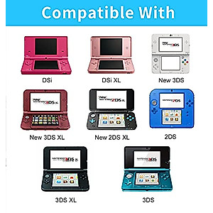 3DS Charger, Power Adapter Replacement for Nintendo 3DS/ DSi/DSi XL/ 2DS/ 2DS XL/New 3DS XL 100-240V Wall Plug AC Adapter for 2DS 3DS Console