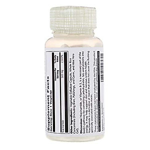 Niacinamide 500mg Solaray 100 VegCaps