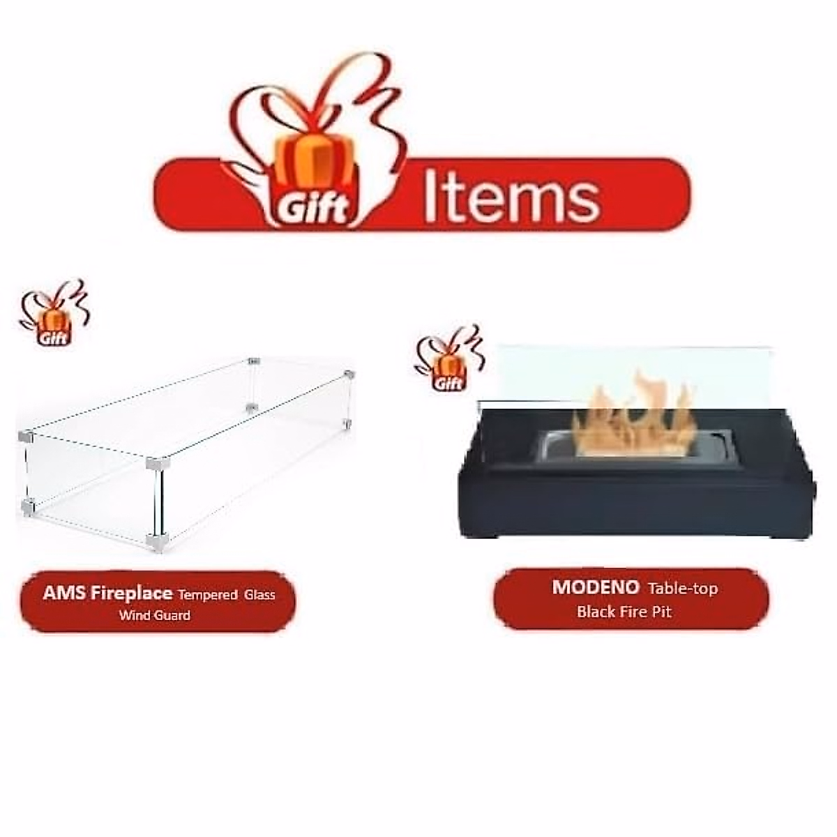 Elementi Granville Gas Fire Pit Cast Concrete Fire Table, Outdoor Fire Pit Electronic Ignition | Canvas Cover, Lava Rock Included | Free AMS Wind Guard & Table-top Firepit | Dark Gray (Natural Gas)