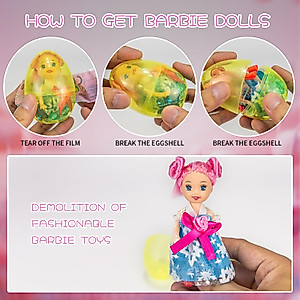 WDSMNAERW Mini vending machine toys, 12 oversized jewelry surprise eggs and 24 limited edition dolls, hatching popular Easter egg hunt toys for boys and girls aged 3-5, toddler birthday playset