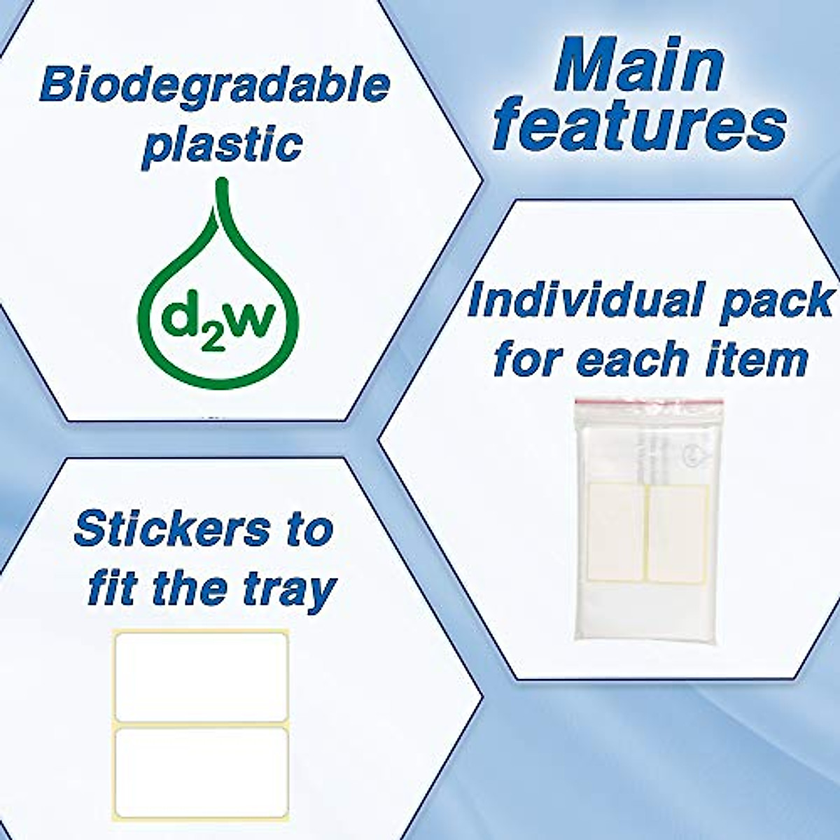Olanmark 10 Pack Disposable Airplane Tray Covers Set - Each Airplane Travel Table Cover is Individually Packed - One Size Fits Most Seats
