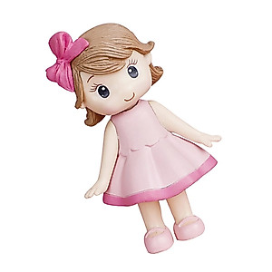 Didiseaon Cake Decoration Tabletop Ornament Christmas Decor Girl Cakes Toppers Princess Girl Figurines Doll Cake Topper Bridal Ballet Doll Little Girl Christmas Socks Child Polymer Clay