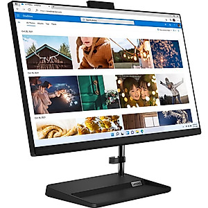 Lenovo IdeaCentre AIO 3i AIO Desktop 23.8" FHD IPS Anti-Glare Display 11th Generation Intel i3-1115G4 Processor 16GB RAM 1TB SSD Intel UHD Graphics Harman Kardon Win11 Black + HDMI Cable