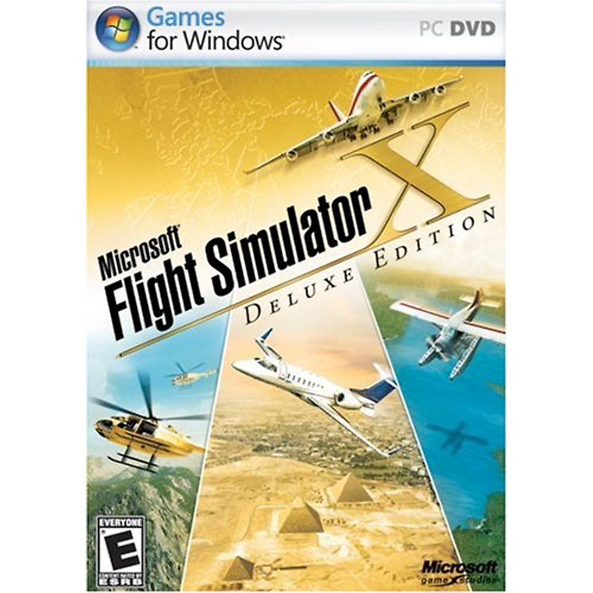 Microsoft Flight Simulator X Deluxe DVD - PC