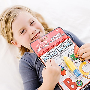 Melissa & Doug On the Go Water Wow! Reusable Water-Reveal Activity Pad - Alphabet - FSC Certified