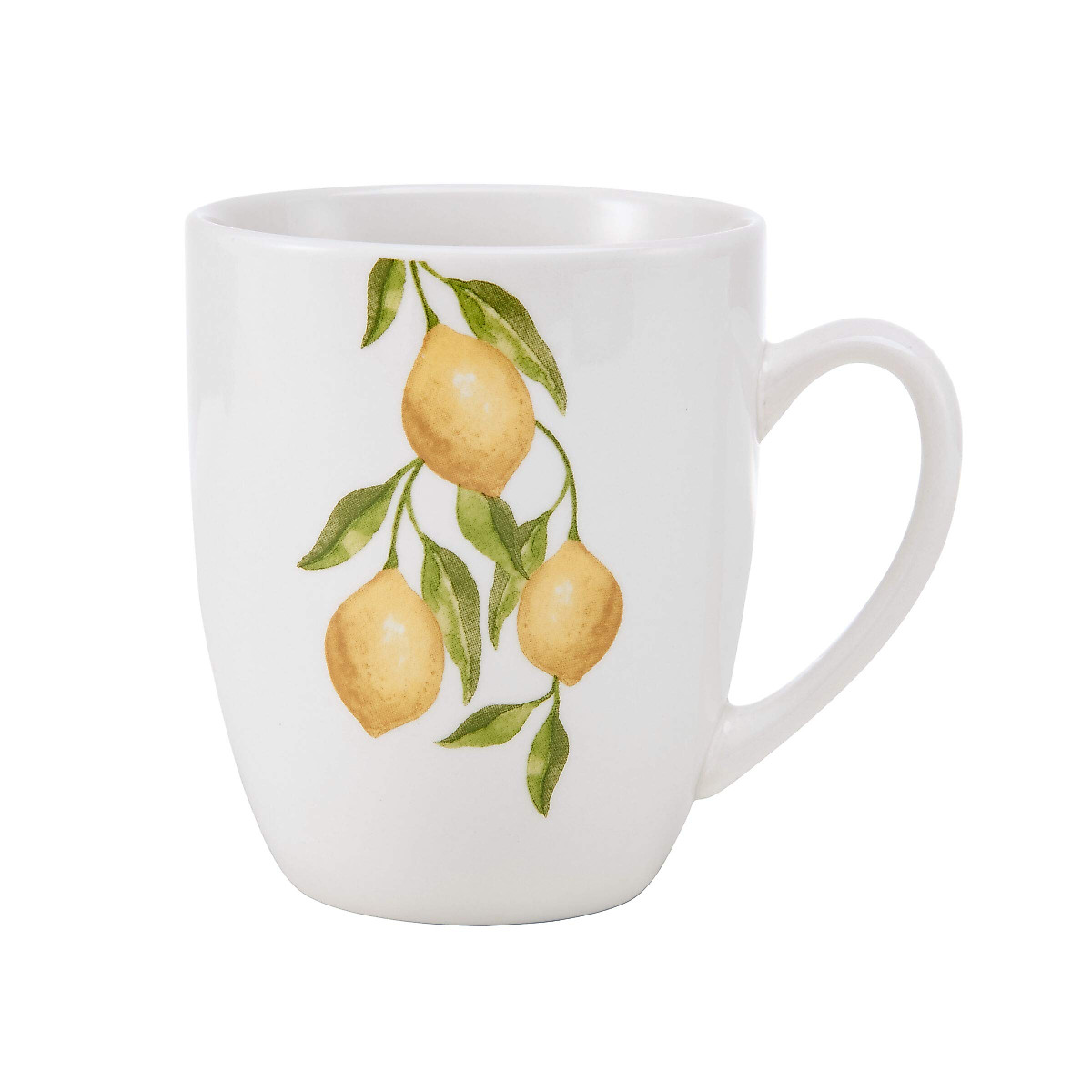 Studio Nova Lemons 16-Piece Dinnerware Set, Service For 4, White