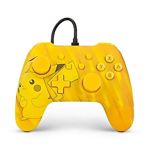PowerA Wired Controller for Nintendo Switch - Pokémon: Pikachu Static, Gamepad, Game controller, Wired controller, Officially licensed