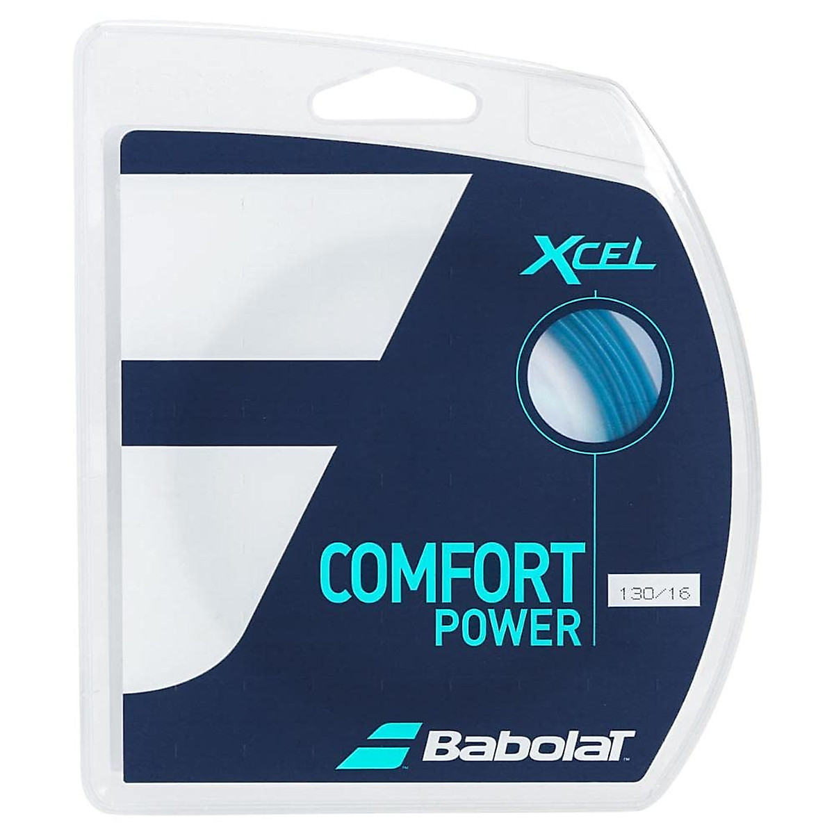 Babolat-Xcel 16G Blue Tennis String-(B241077-136-16:Set)