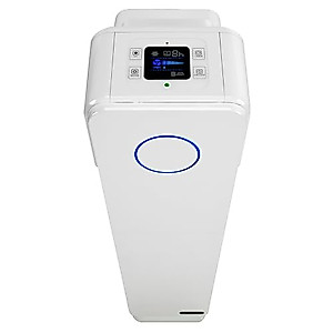 GermGuardian Air Purifier for Home, Large Rooms, H13 HEPA Filter, Removes Dust, Allergens, Smoke, Pollen, Odors, Mold, UV-C Light Helps Reduce Germs, 28 Inch, White, AC5350W