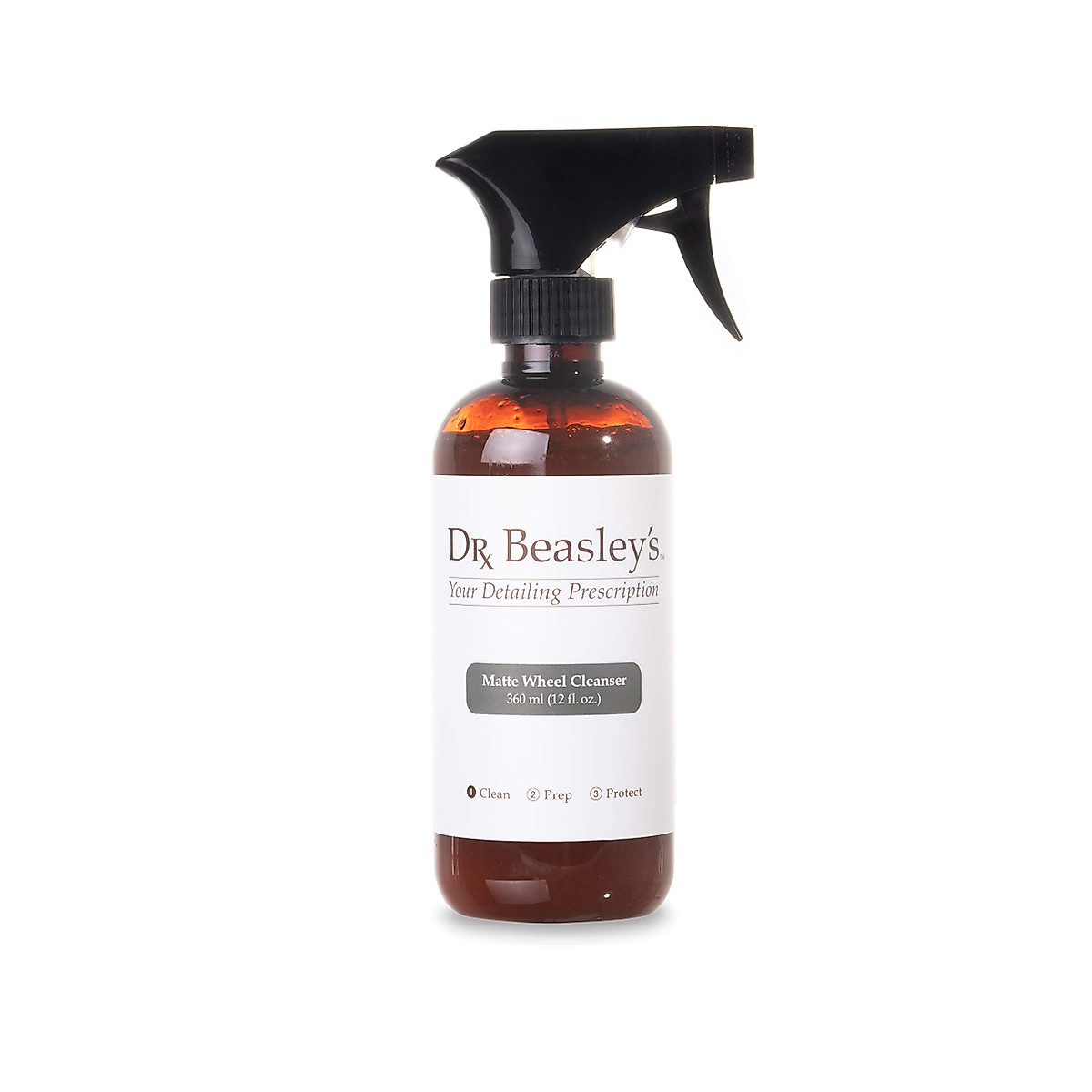 Dr. Beasley's Matte Wheel Cleanser - 12 oz, Designed for Painted and Powder-Coated Matte Wheels, pH Balanced Formula, Readily Biodegradable