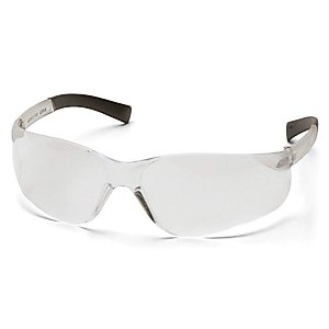 (12 Pair) Pyramex Mini Ztek Glasses Clear Frame/Clear Anti-fog Lens (S2510SNT)12